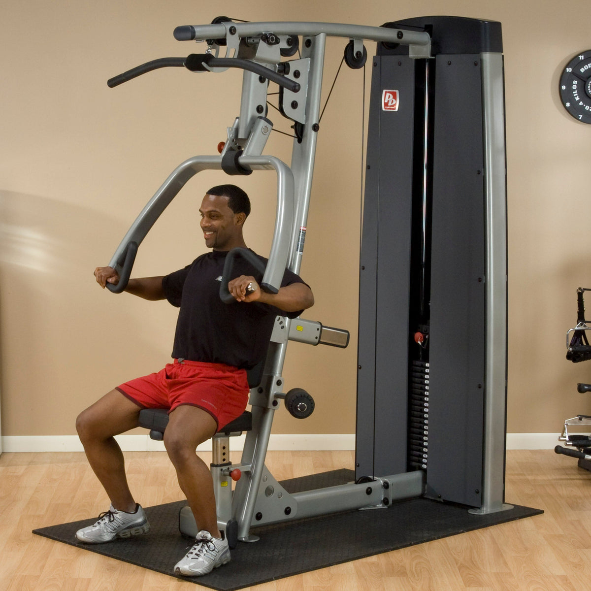 Body-Solid Pro•Dual Vertical Press & Lat Machine DPLS-SF — Pulse Prime Gear